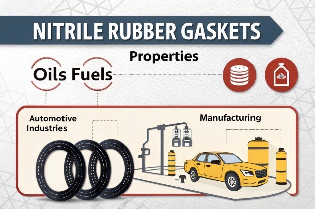 What Material is Used for Rubber Gaskets? EPDM, NBR,NITRILE