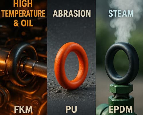 What Is the Toughest O-Ring Material? | PU vs HNBR vs FKM