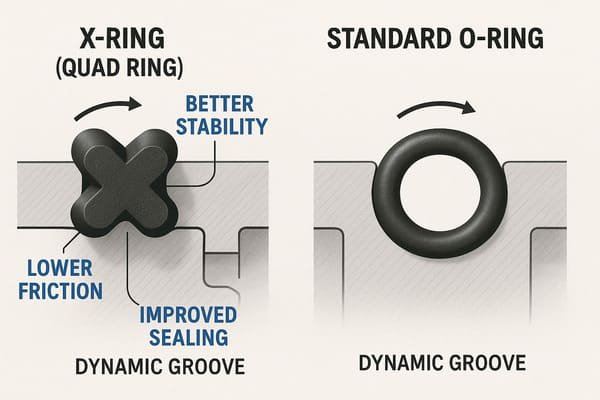 What Is an X-Ring? Quad Ring Benefits vs O-Ring