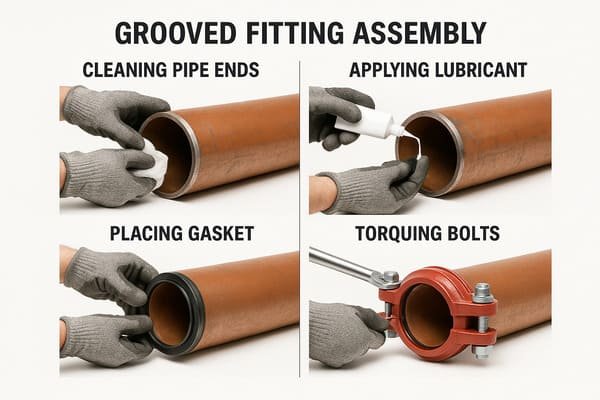 Installation Mistakes with Grooved Gaskets & How to Avoid