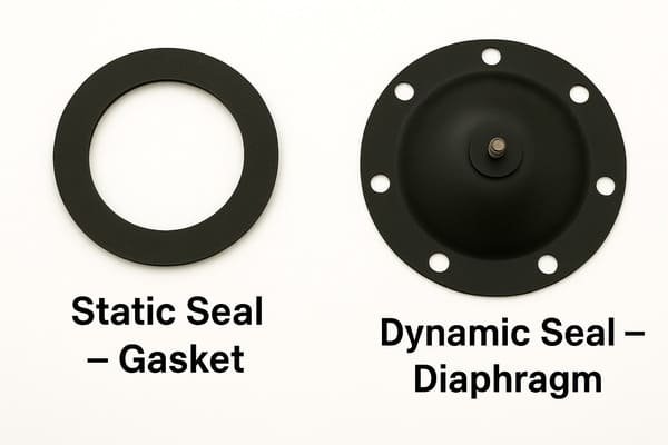 What is the Difference Between Rubber Gasket and Diaphragm?