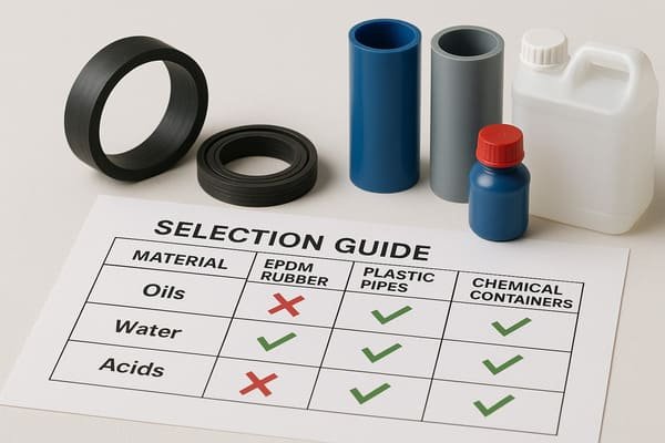 Plastic vs EPDM: Key Differences and Application Guide
