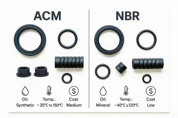 ACM vs NBR Rubber: Key Differences, Properties & Best Uses