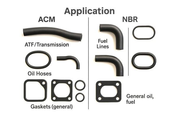 ACM vs NBR Rubber: Key Differences, Properties & Best Uses